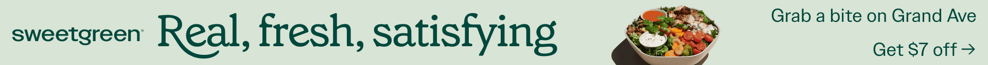 Sweetgreen Banner Ad – TommieMedia