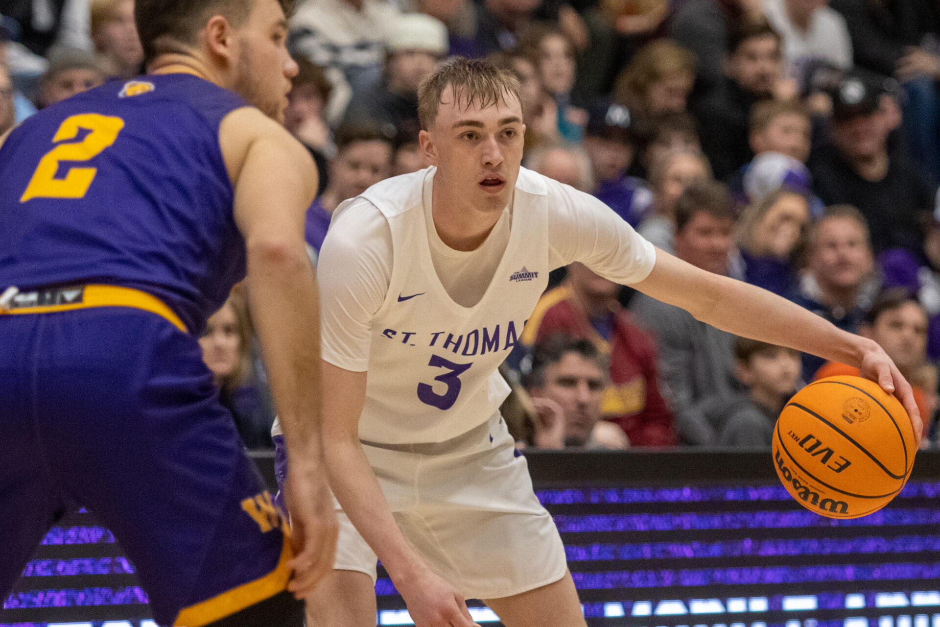 St. Thomas men’s basketball beats Western Illinois 67-60, advances to ...