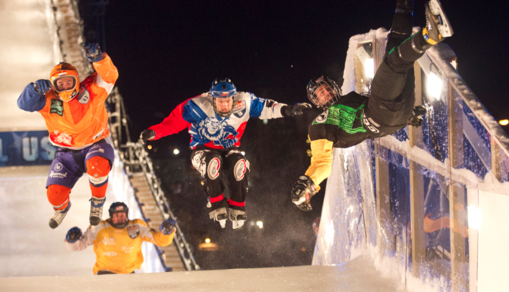 Local athletes compete in St. Paul’s Crashed Ice – TommieMedia